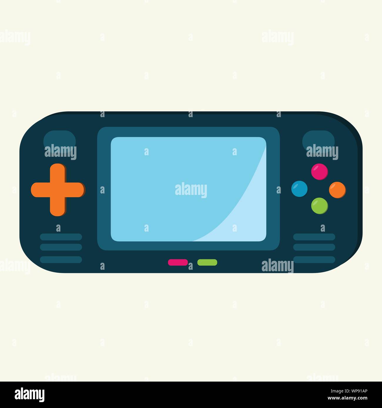 portable game video vector illustration symbol Stock Vector Image & Art ...