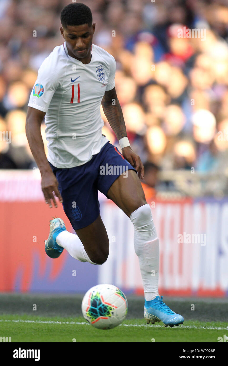 London, UK. 05th Sep, 2019. Marcus Rashford of England during the UEFA ...
