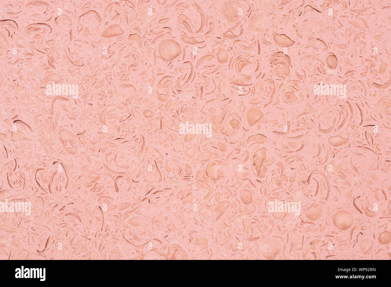 Organic texture of natural stone pastel coralline color tone with ...