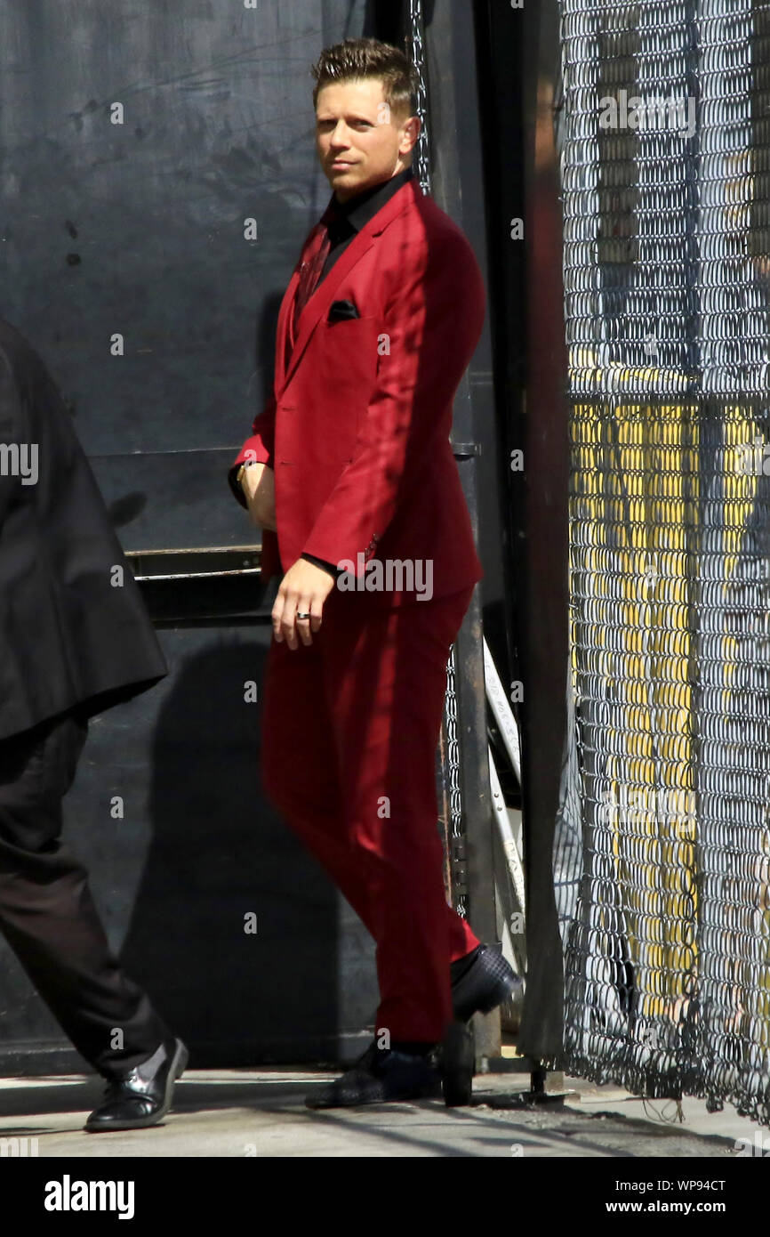 Michael 'The Miz' Mizanin arrives at the El Capitan Entertainment ...