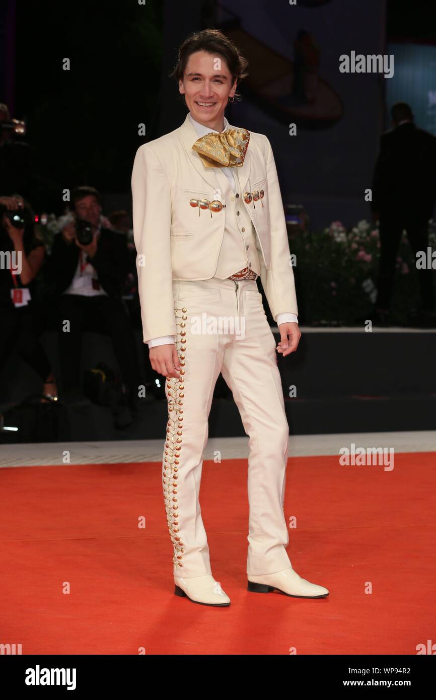 VENICE, ITALY - SEPTEMBER 05: Max Hurwitz walks the red carpet of the ...