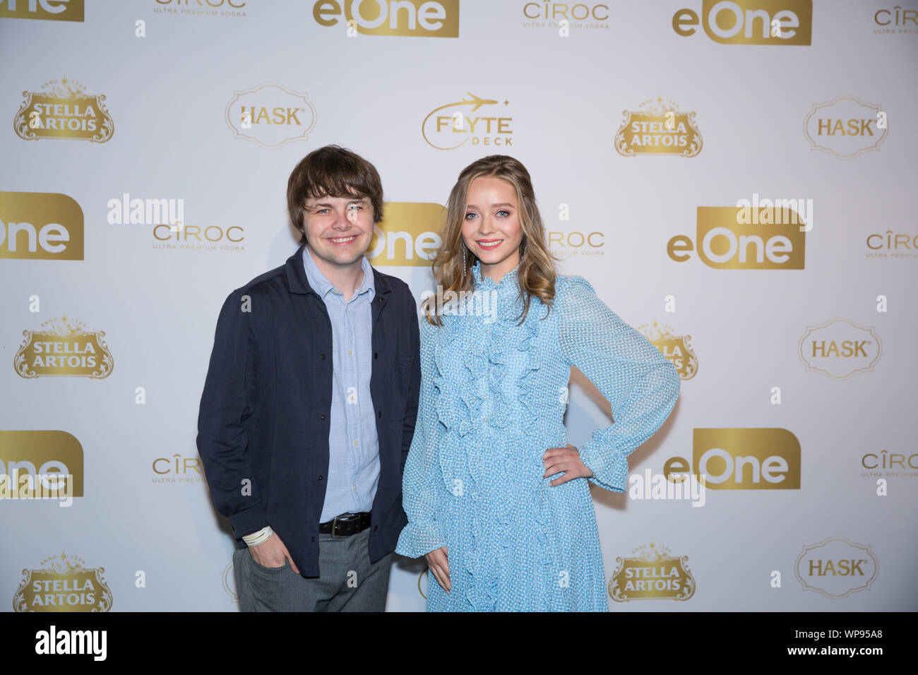 Brendan Mayer and Madeleine Arthur on the TIFF Red Carpet in Toronto ...
