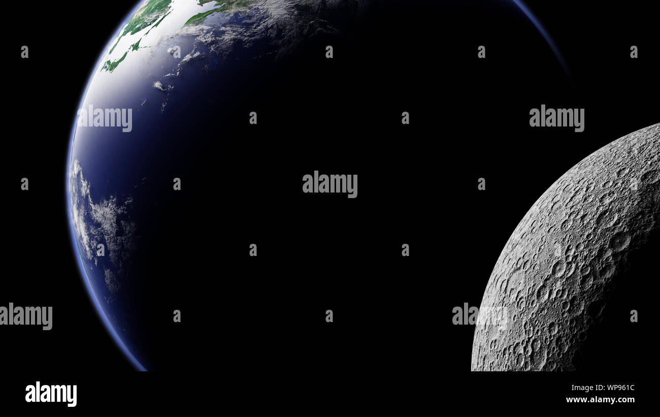 Planet earth seen space hi-res stock photography and images - Alamy