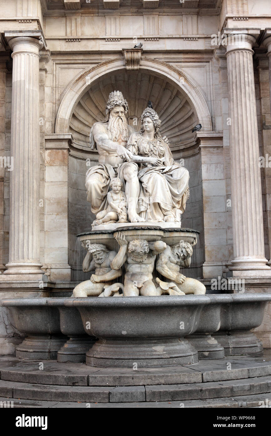Danubius statue hi-res stock photography and images - Alamy