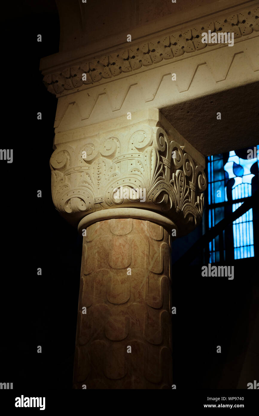 Christian Temple Pillars