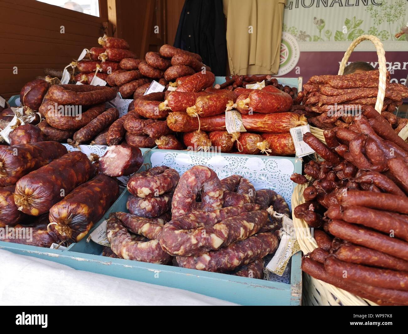 Processed meat products hi-res stock photography and images - Alamy