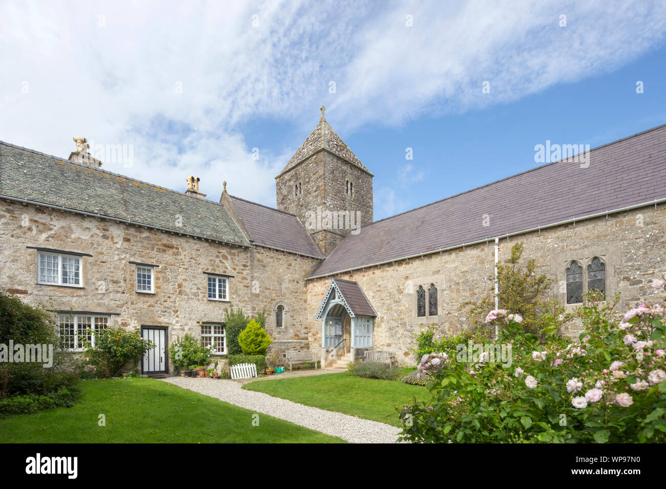 Penmon priory church hi-res stock photography and images - Alamy