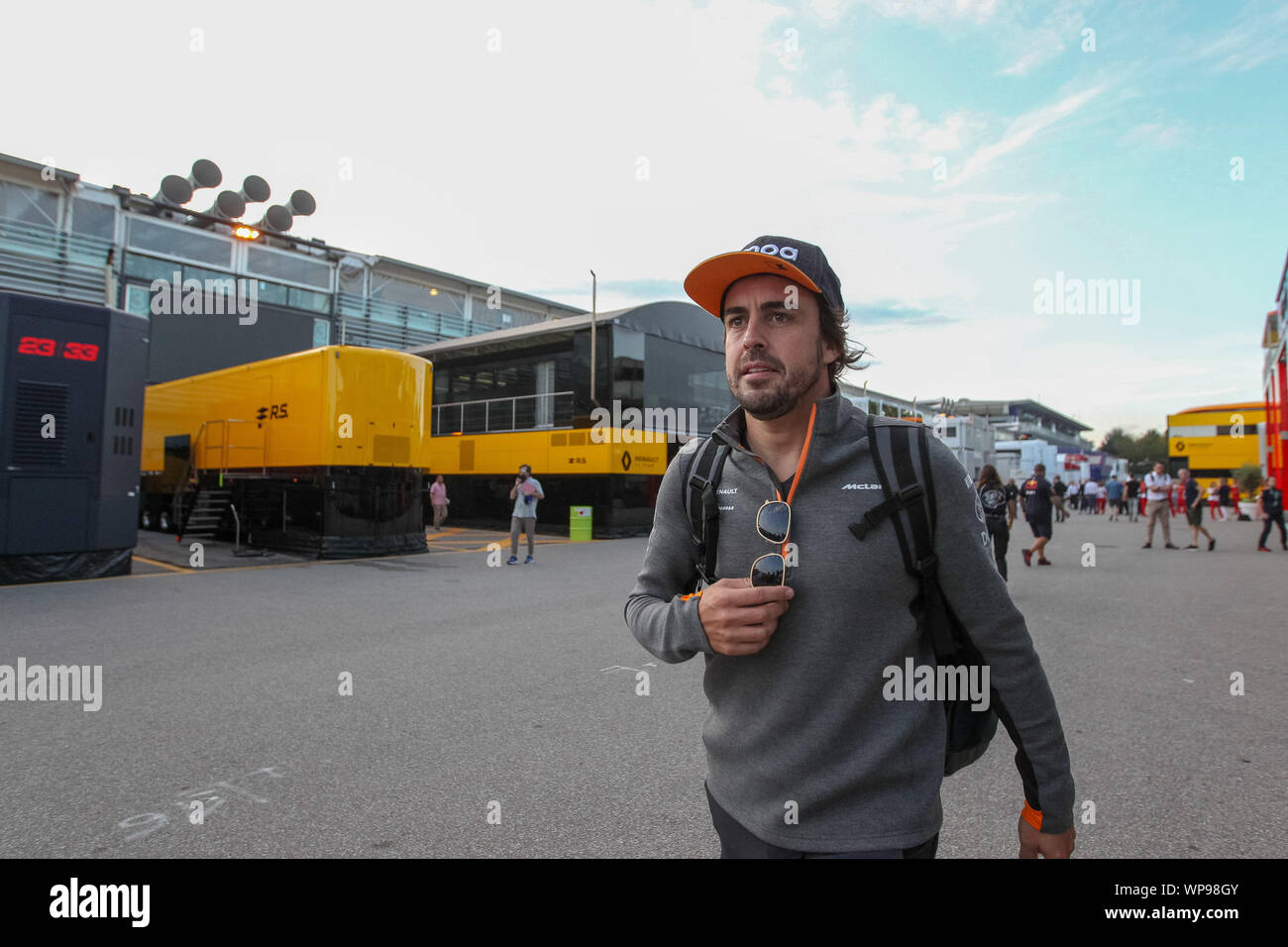 FERNANDO ALONSO (ESP) during Grand Prix Heineken Of Italy 2019 ...