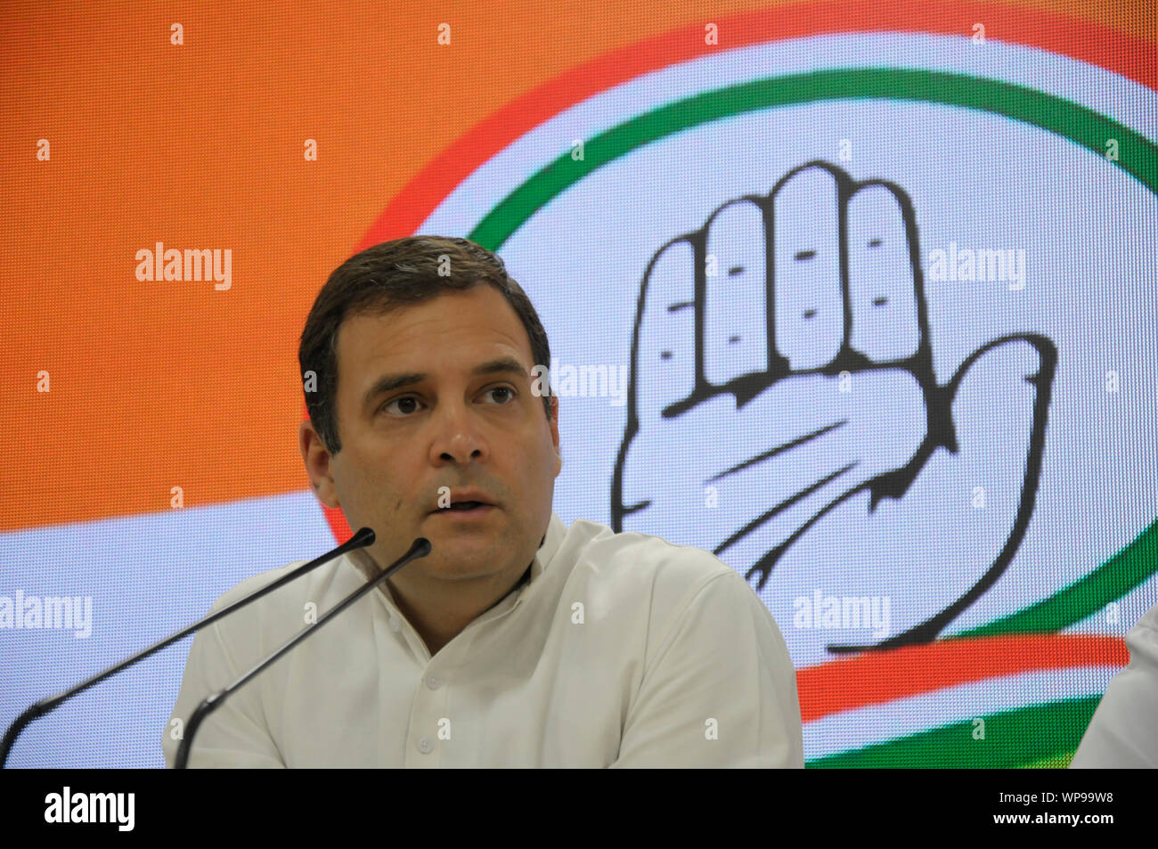 Indian national congress leader hi-res stock photography and images - Alamy