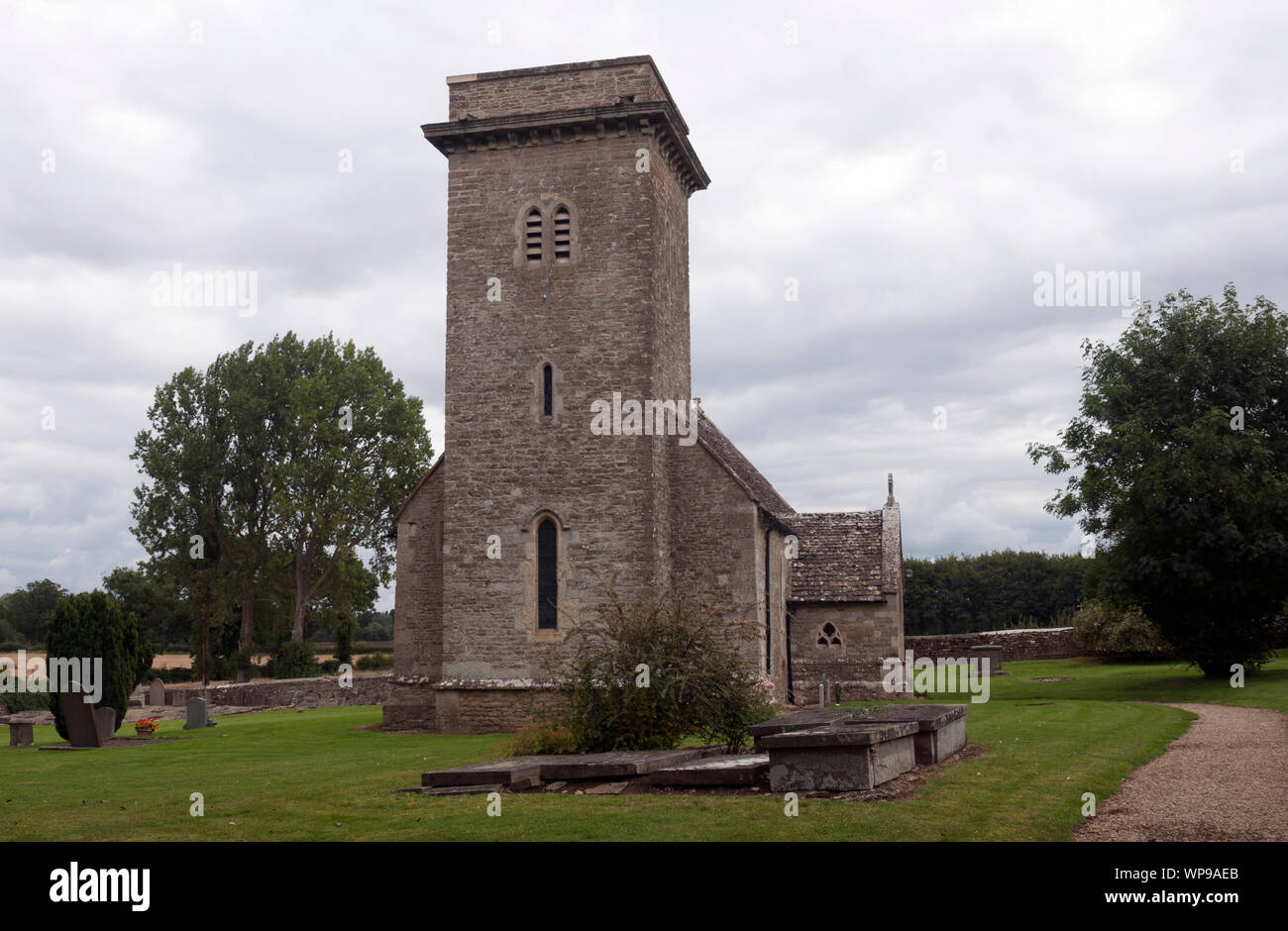St. Mary`s Church, Driffield, Gloucestershire, England, UK Stock Photo ...