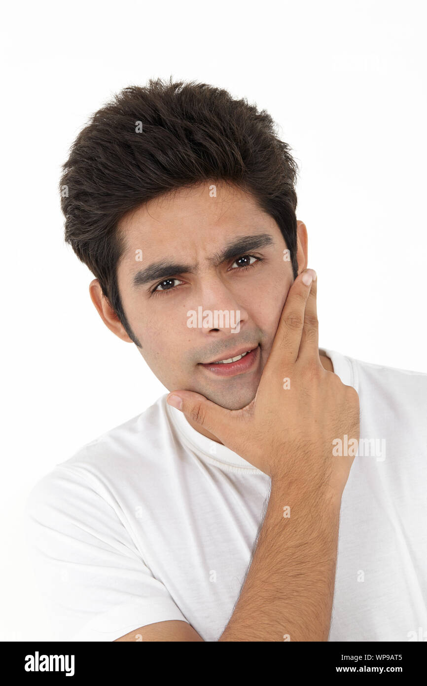 Human on chin hi-res stock photography and images - Alamy