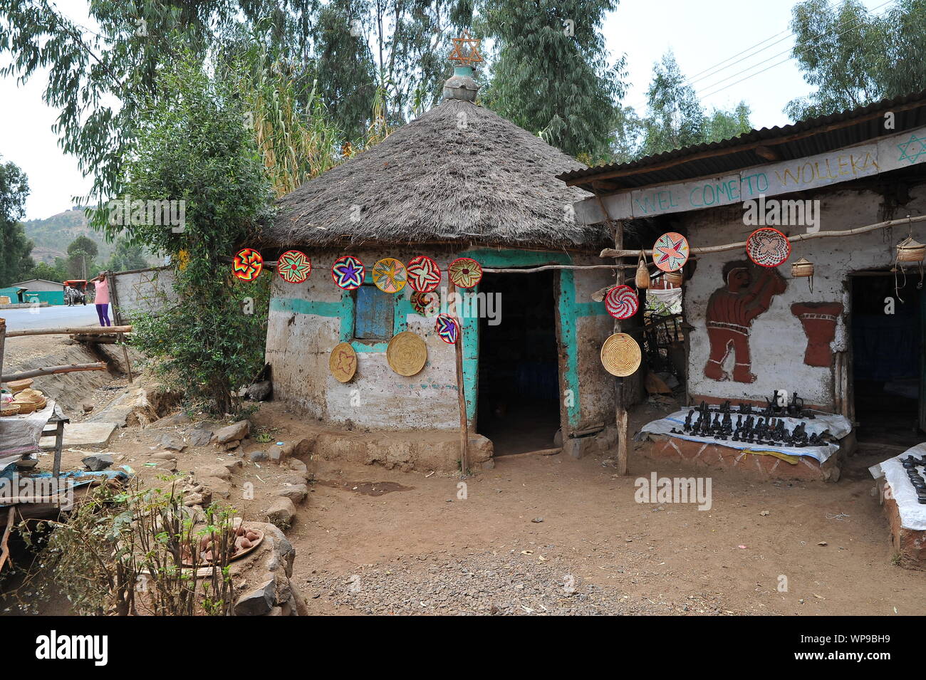 The Falasha village in Ethiopia Stock Photo - Alamy