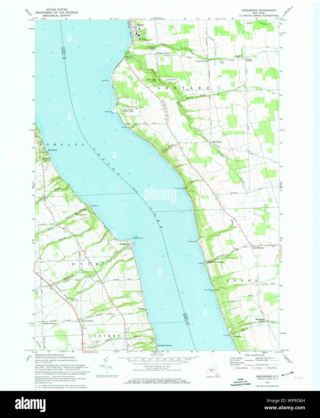 Map of sheldrake hi-res stock photography and images - Alamy