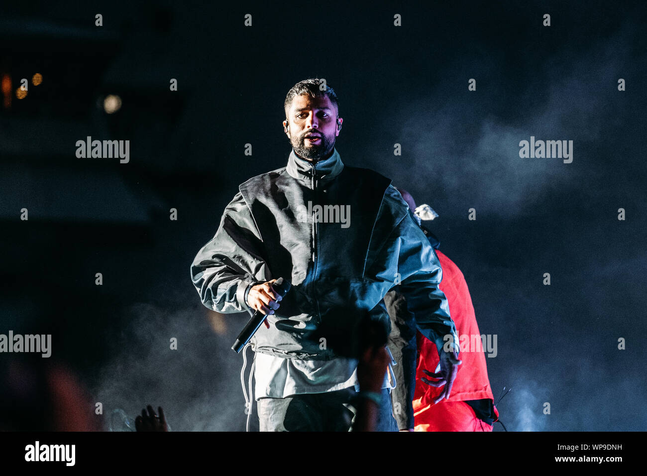Stavanger, Norway. 23rd, August 2019. The Norwegian rap duo Karpe ...