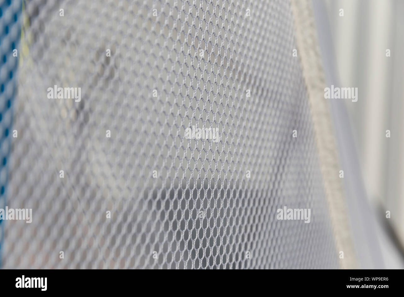 Soccer goal net texture Stock Photo - Alamy