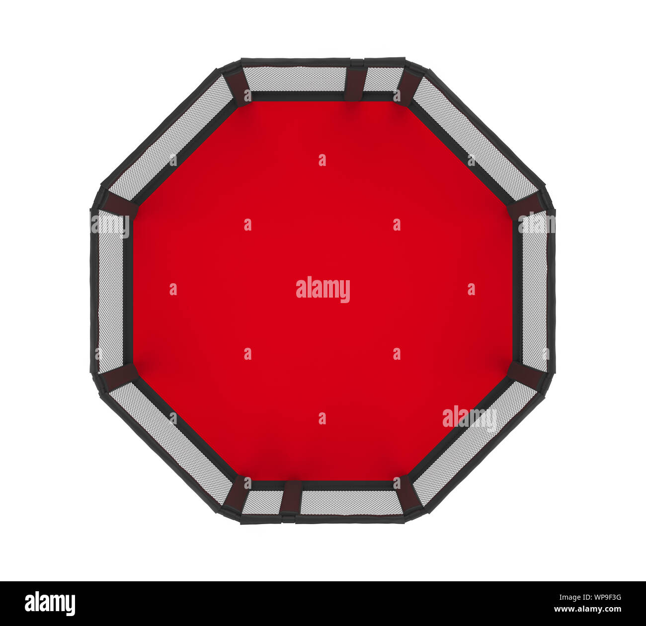 Octagon Cage Top View