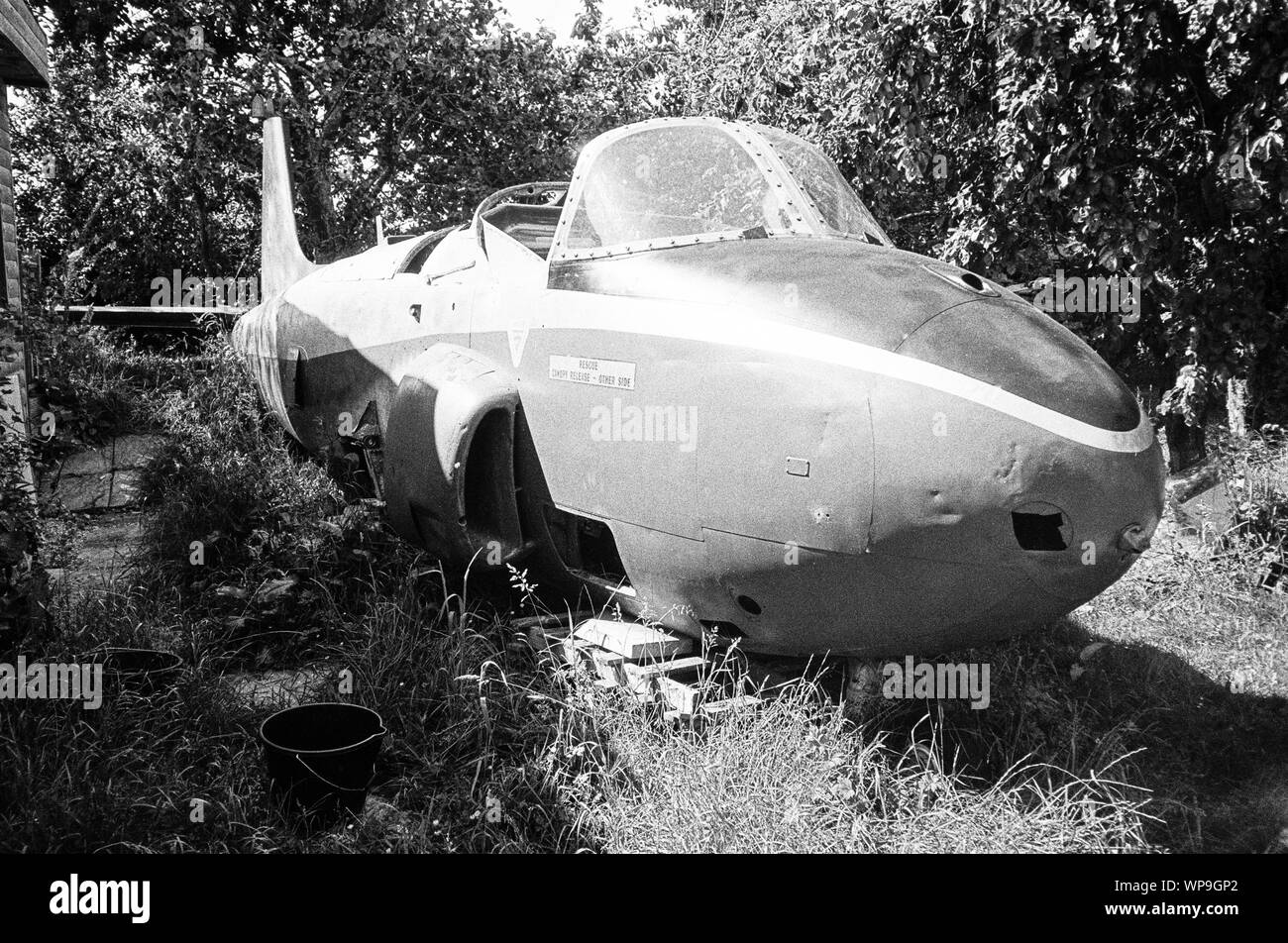 Jet Provost airplane Hampshire, England, United Kingdom Stock Photo - Alamy