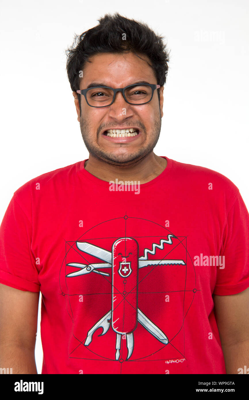 Clenching teeth hi-res stock photography and images - Alamy