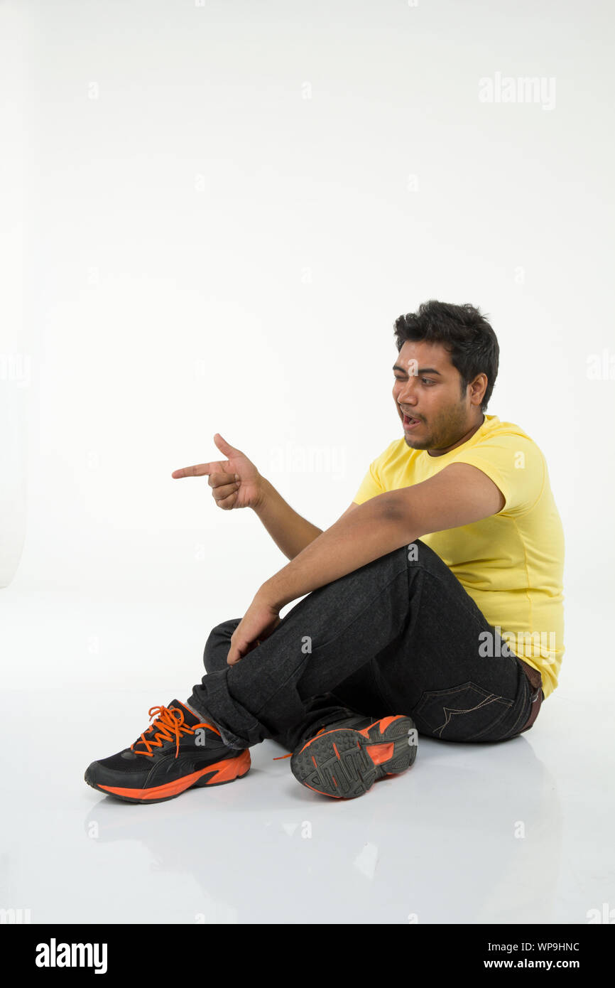 Funny man gun hi-res stock photography and images - Alamy