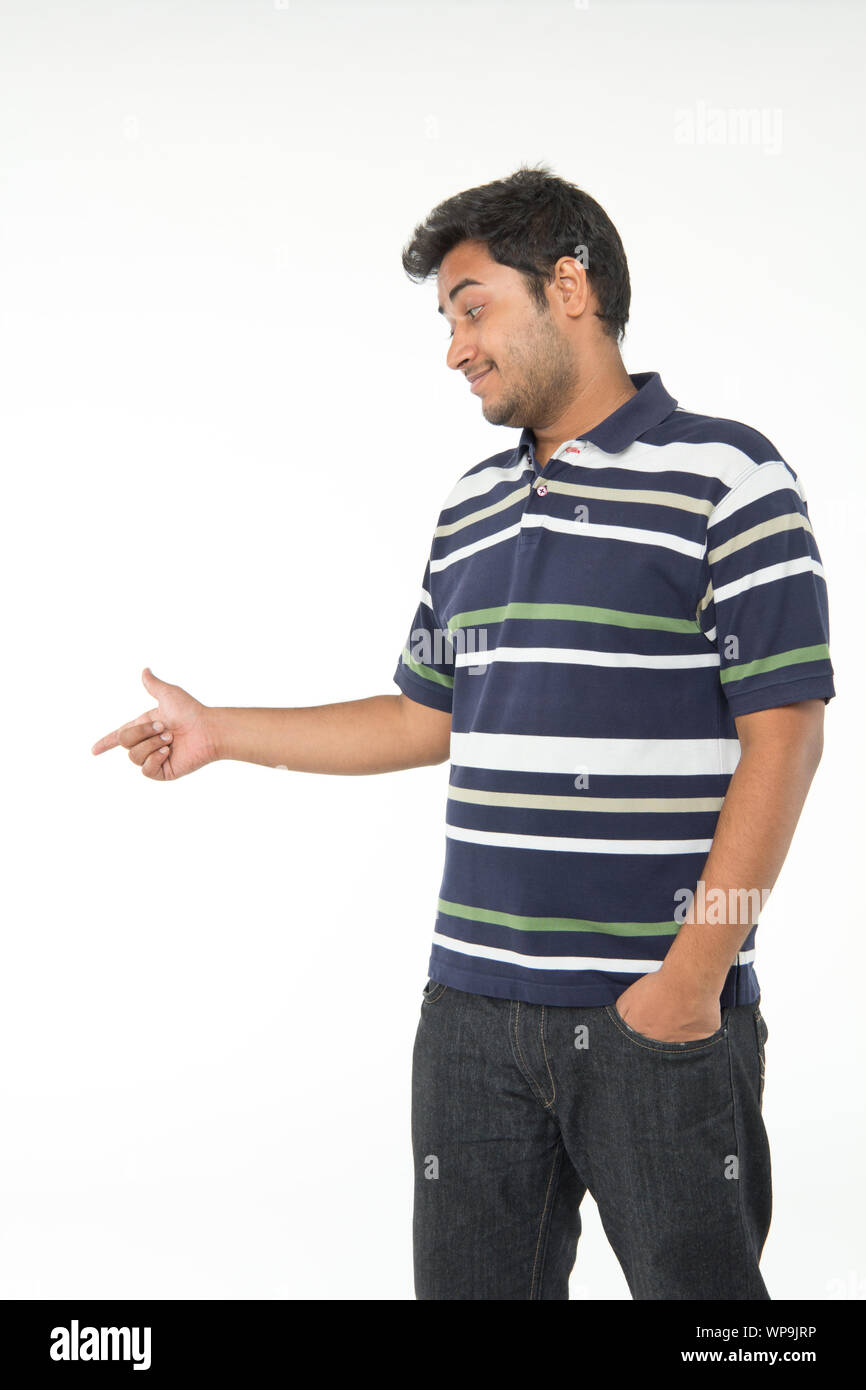 Human hands pointing one hi-res stock photography and images - Alamy