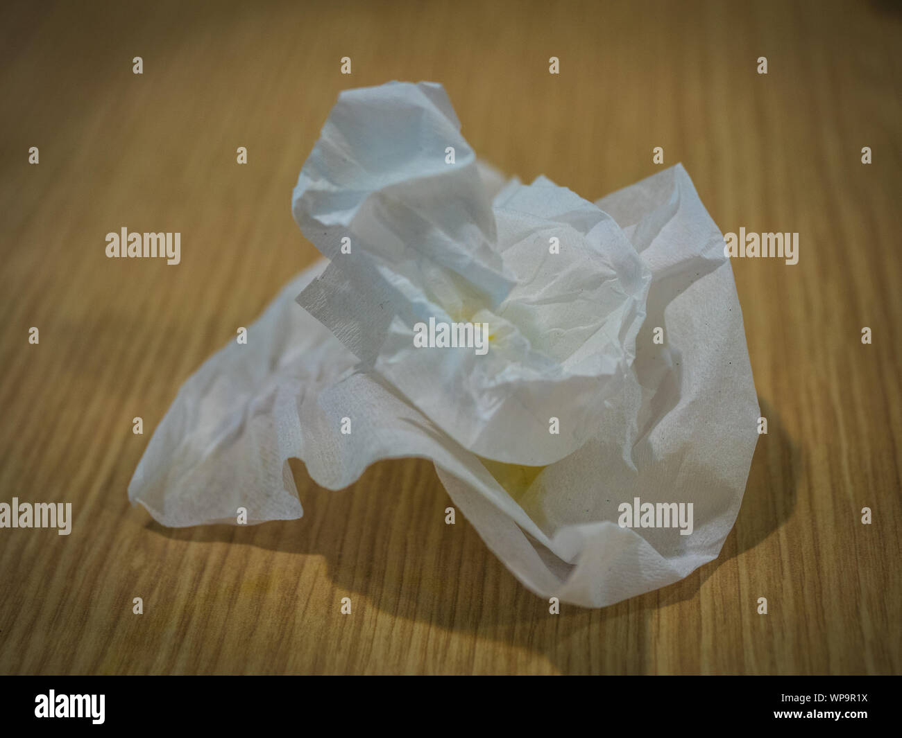 Crumpled tissue hi-res stock photography and images - Alamy
