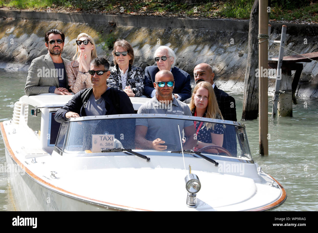 Venice, Italy. 07th Sep, 2019. Claes Bang, Elizabeth Debicki, Mick ...