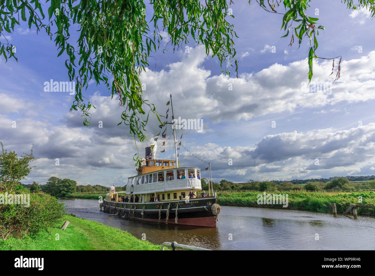 The Daniel Adamson reestored 1903 steam powered tugboat on the Weaver ...