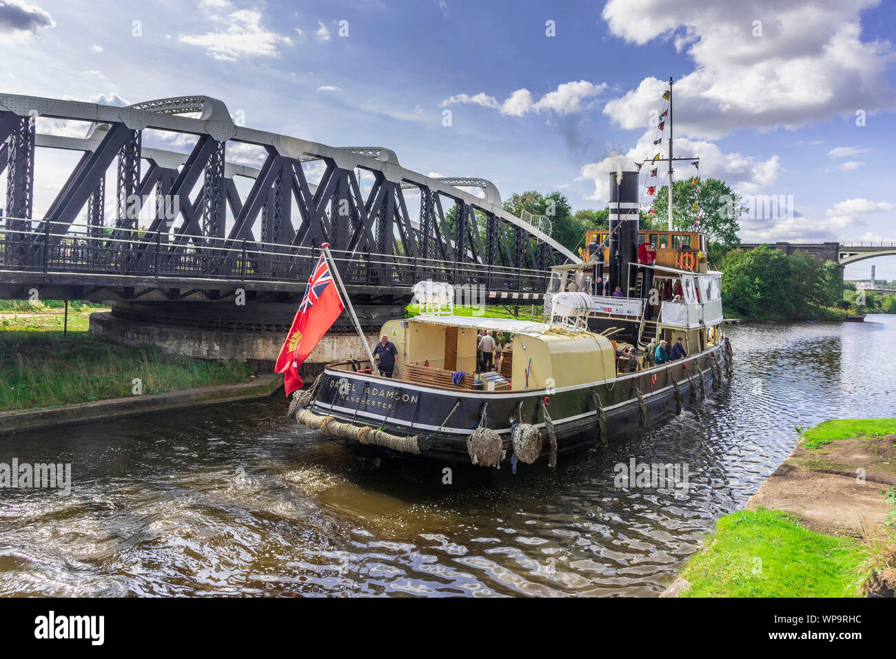 The Daniel Adamson reestored 1903 steam powered tugboat on the Weaver ...