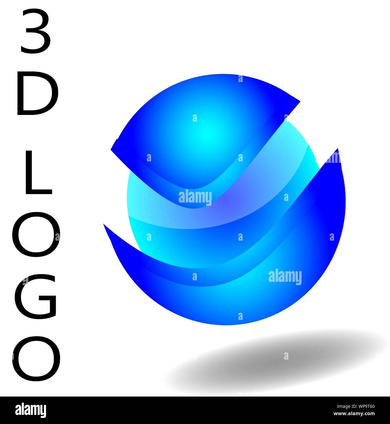 Design round logo element hi-res stock photography and images - Alamy