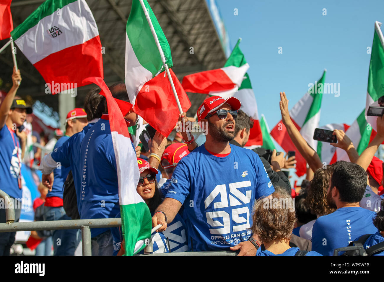 Alfa romeo racing fans hi-res stock photography and images - Alamy