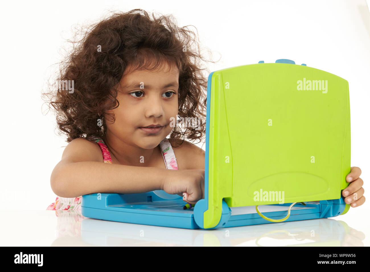 Toy computer laptop child hi-res stock photography and images - Alamy
