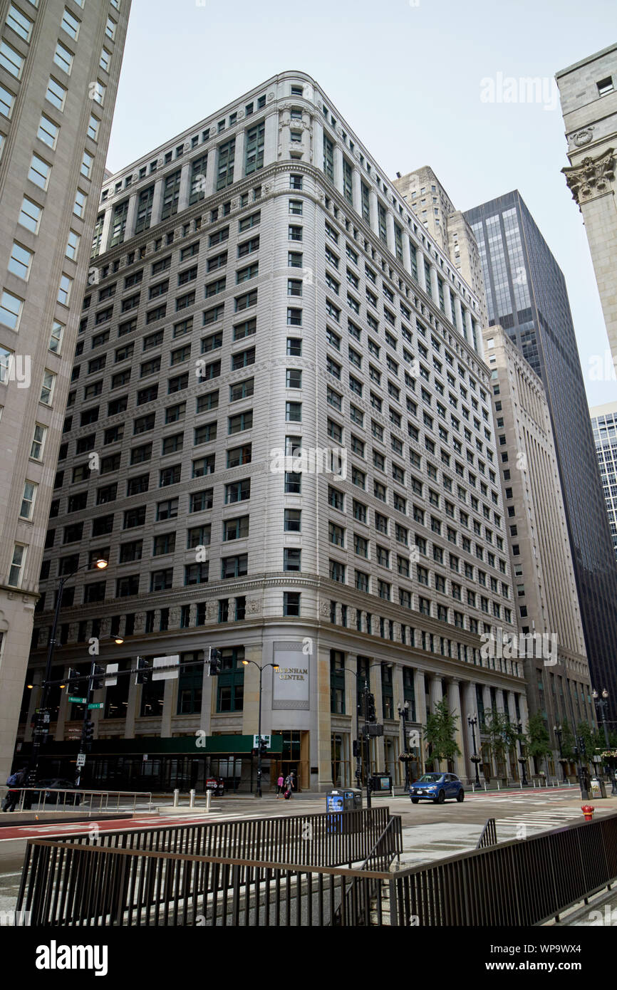 The burnham center building Chicago Illinois USA Stock Photo - Alamy