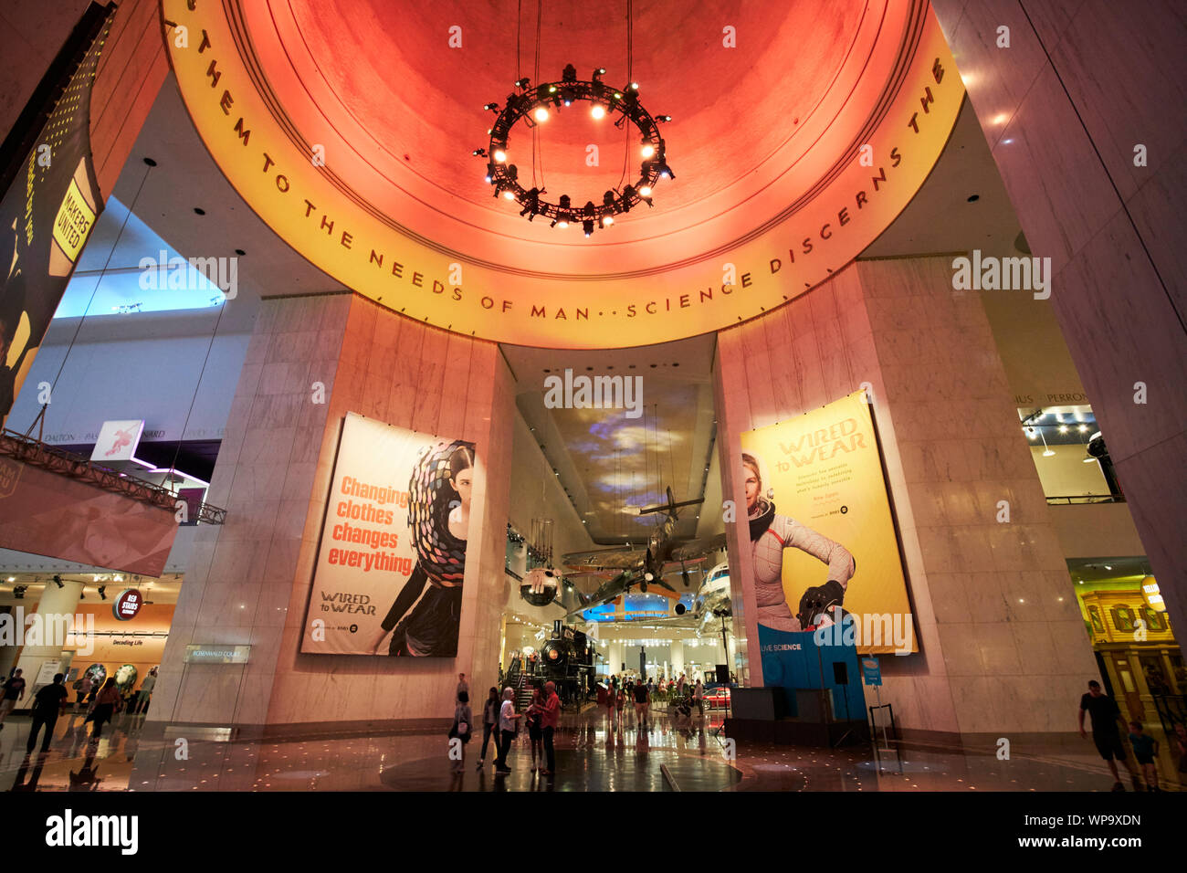 Science museum interior hi-res stock photography and images - Alamy