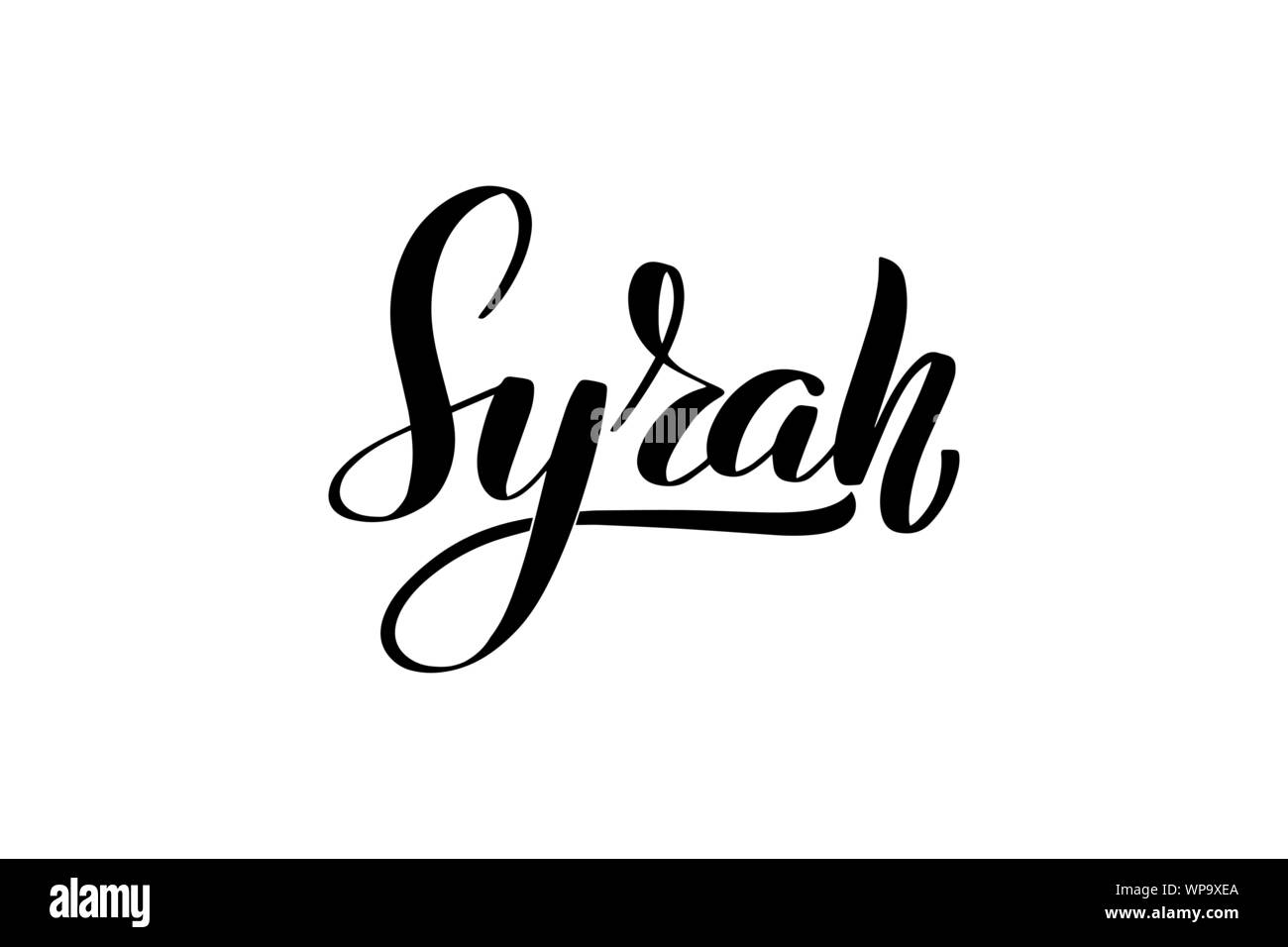 Inspirational handwritten brush lettering . Vector calligraphy ...