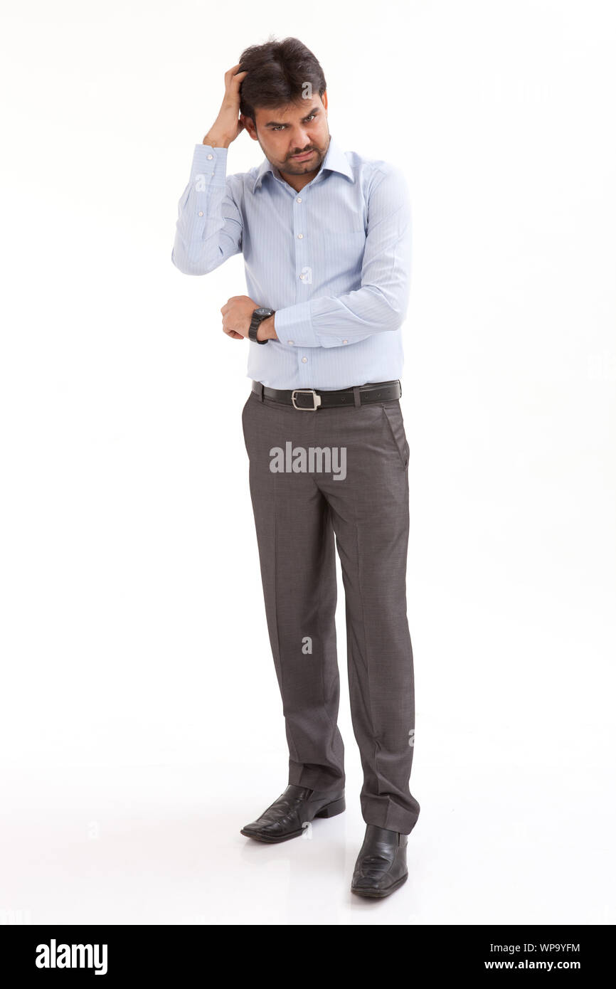 Head man mustache one Cut Out Stock Images & Pictures - Alamy