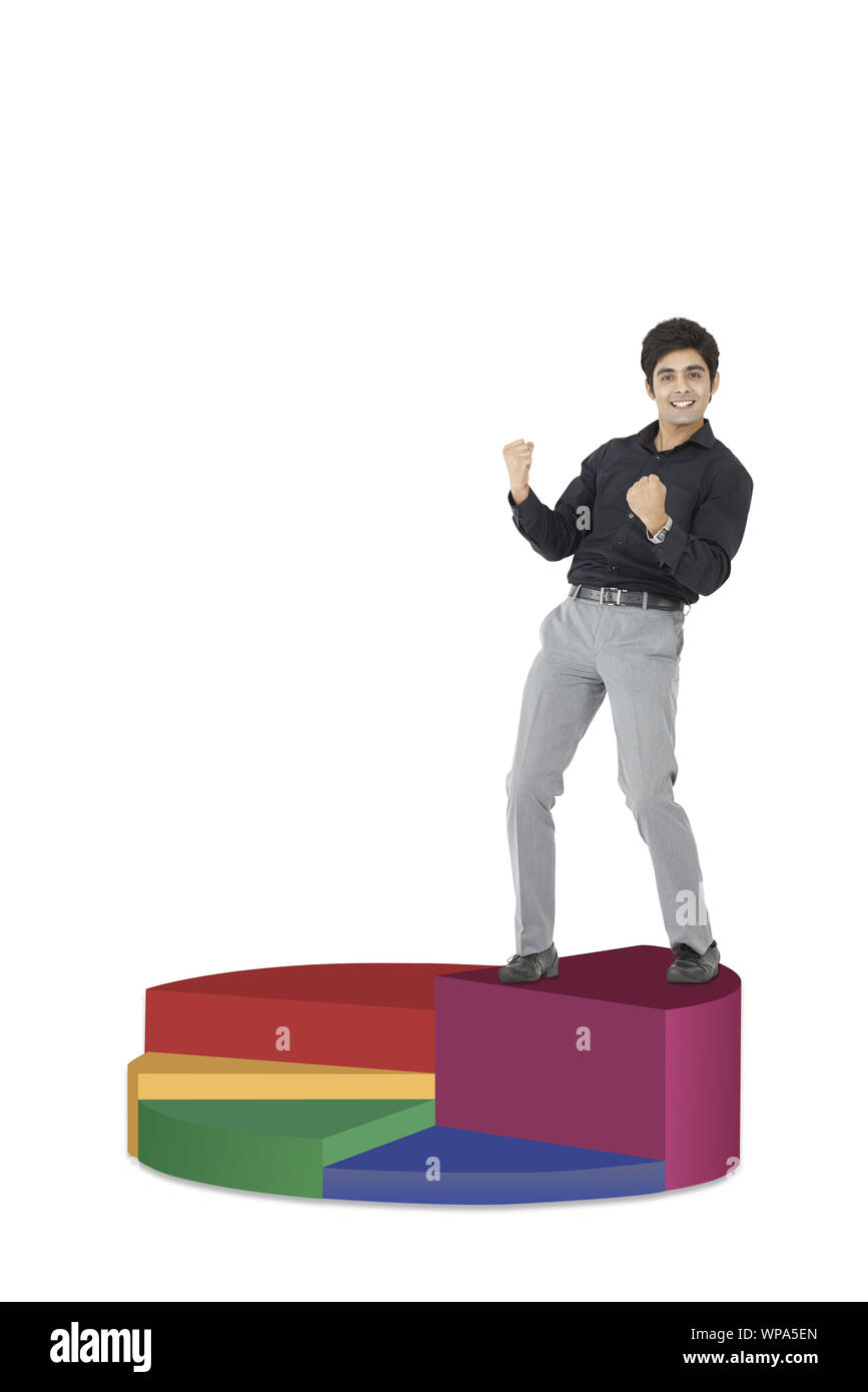 Successful broker Cut Out Stock Images & Pictures - Alamy