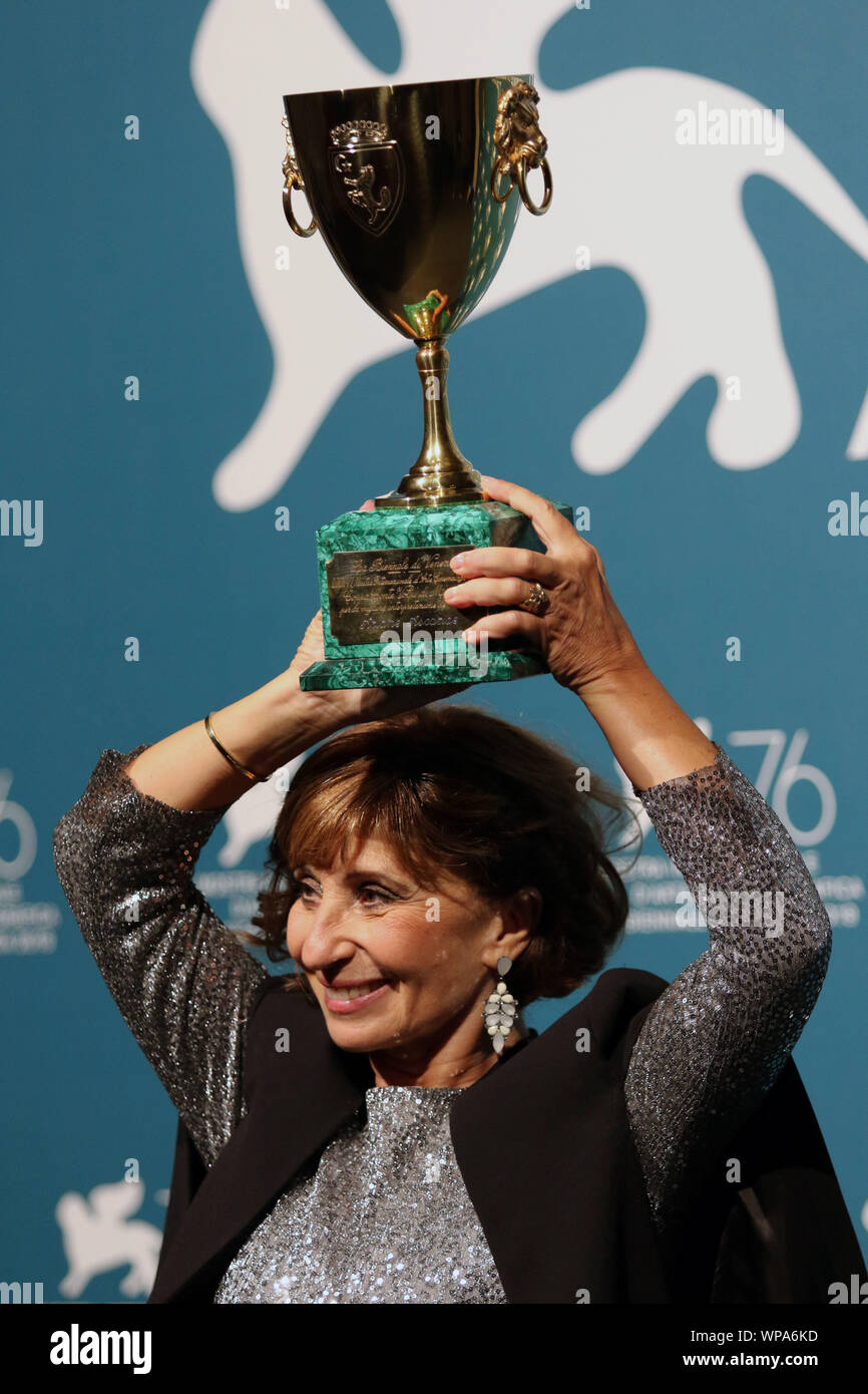 Italy, Lido di Venezia, September 7, 2019 : The french actress Ariane ...
