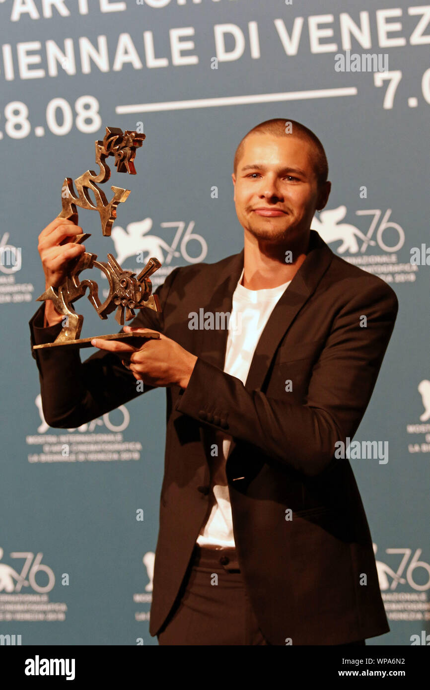 Italy, Lido di Venezia, September 7, 2019 : Australian actor Toby ...