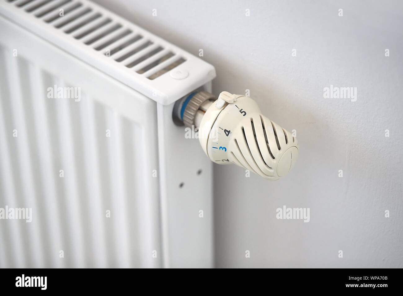 Radiator heating detail Stock Photo - Alamy