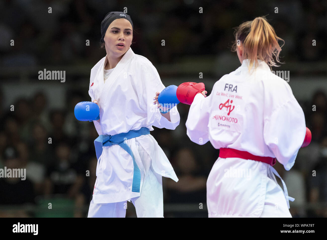 Tokyo, Japan. 8th Sep, 2019. Sara Bahmanyar of Islamic Republic of Iran ...