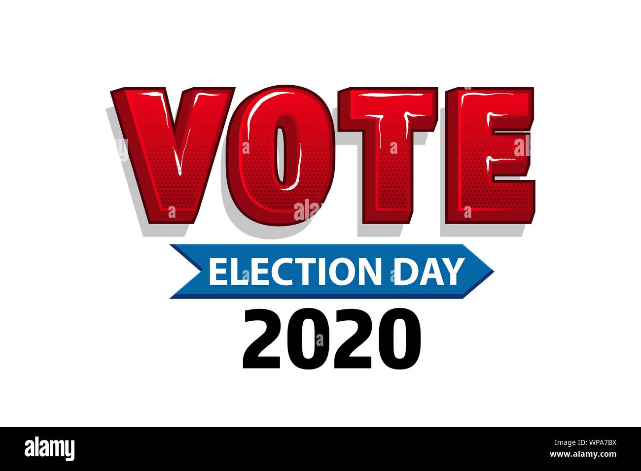 2020 Vote in USA american president banner Stock Vector Image & Art - Alamy