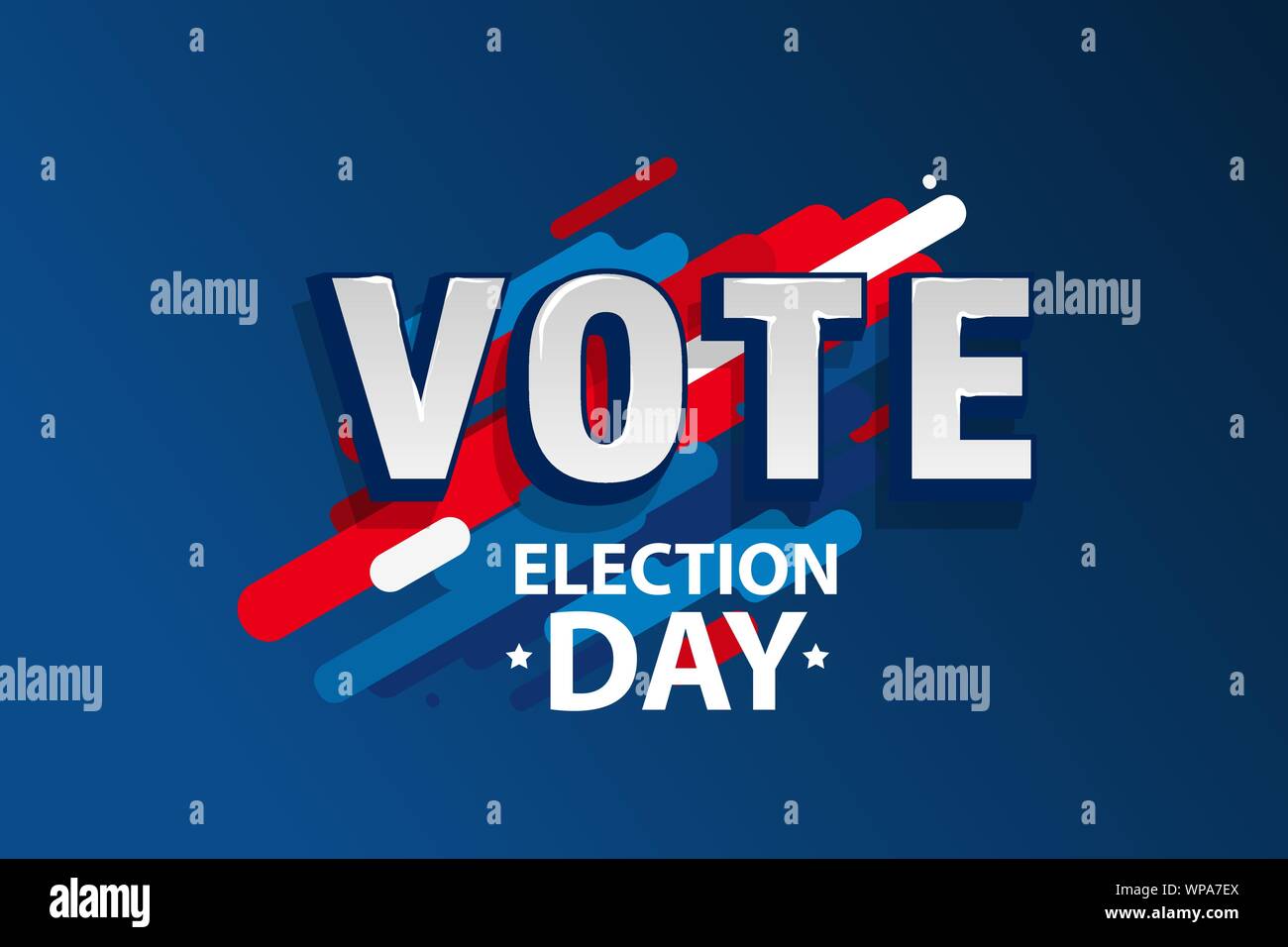 2020 Vote in USA american president banner Stock Vector Image & Art - Alamy