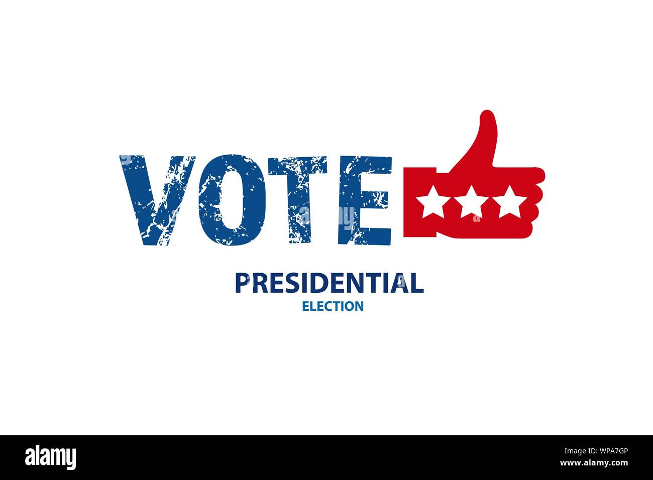 2020 Vote in USA american president banner Stock Vector Image & Art - Alamy