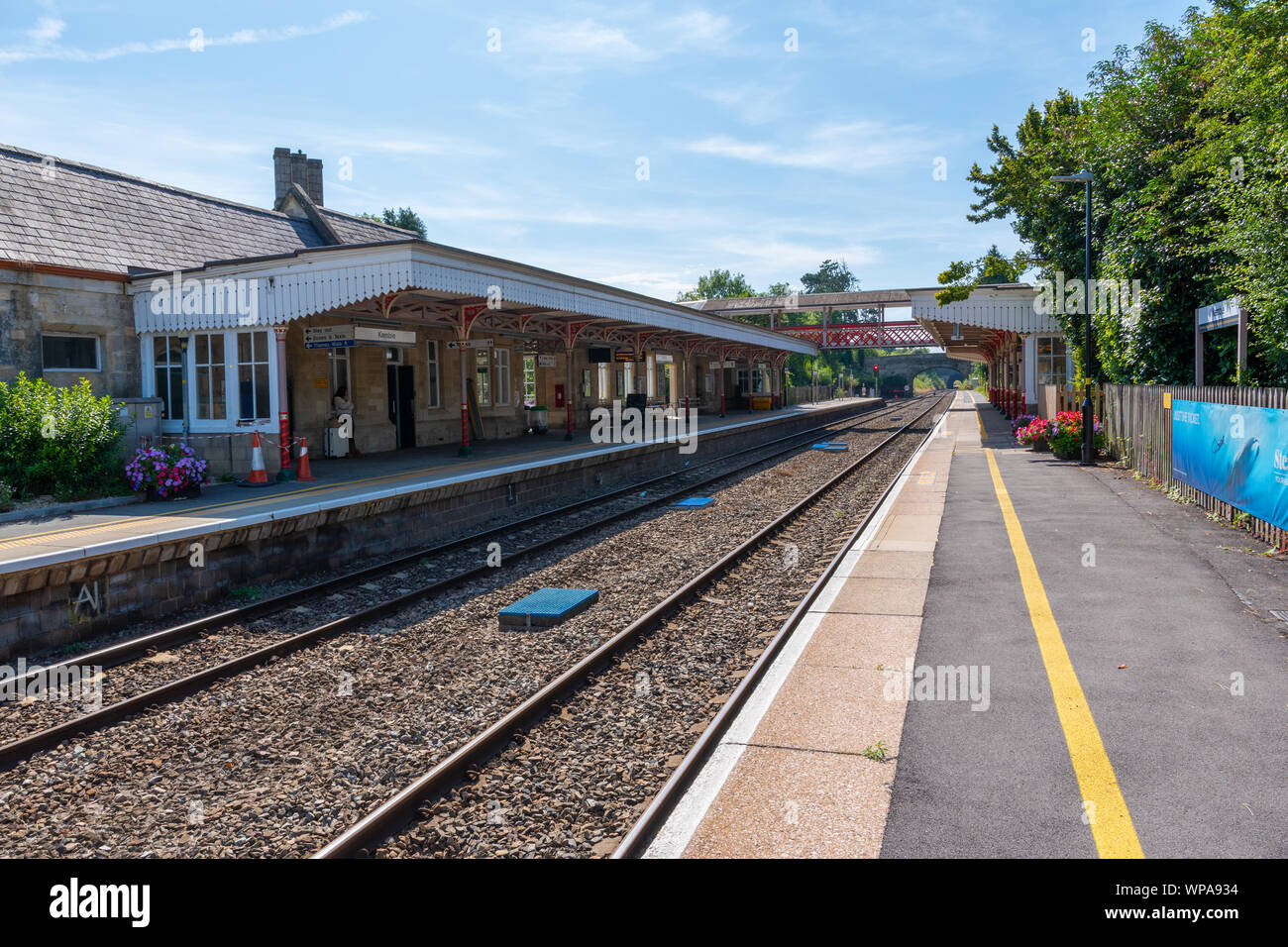 Kemble Railway Station In The Cotswolds England Close To The Source Of ...