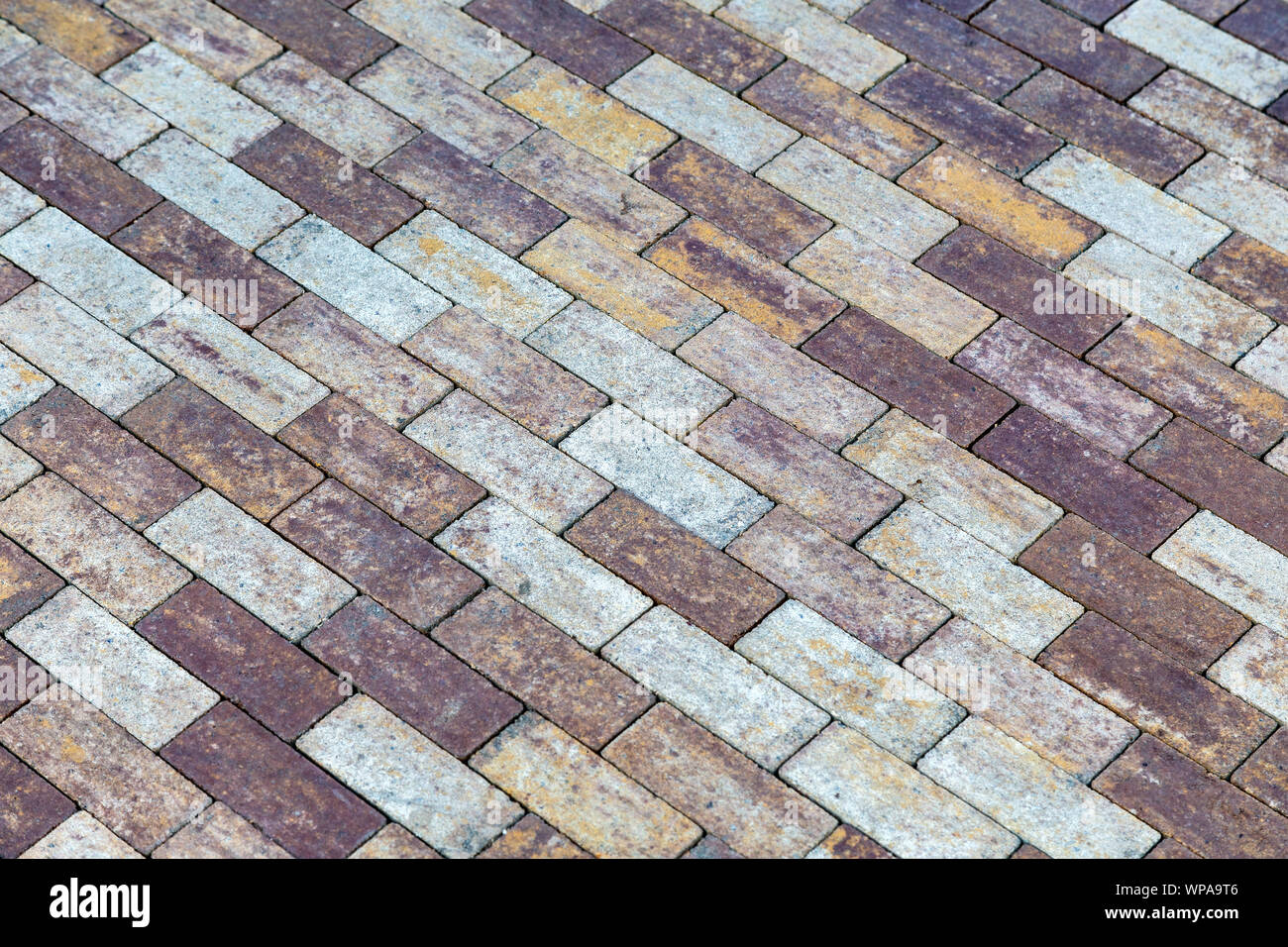 Grey paving stones as background texture close up Stock Photo - Alamy