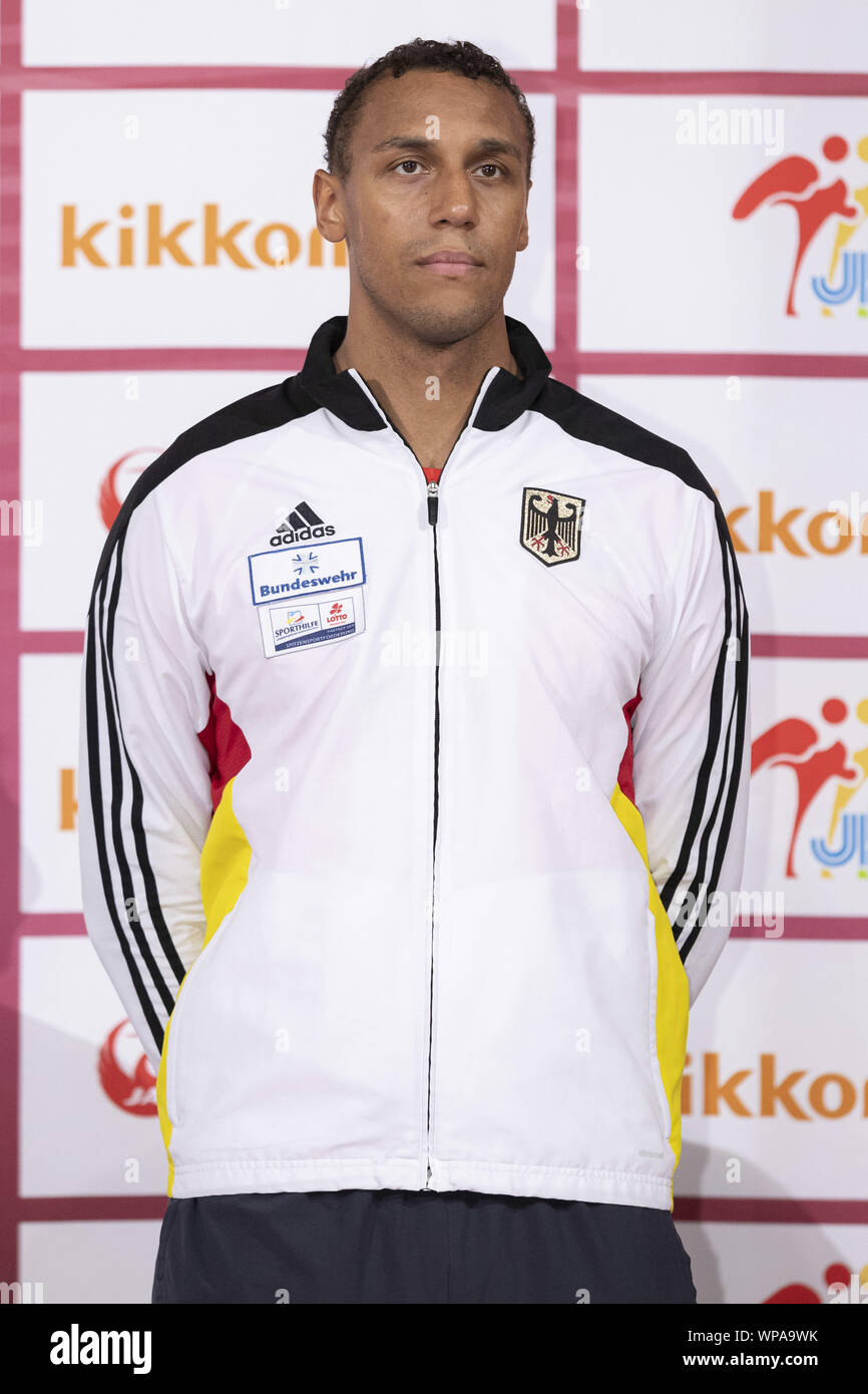 Tokyo, Japan. 8th Sep, 2019. Jonathan Horne (Germany) gold medalist of ...