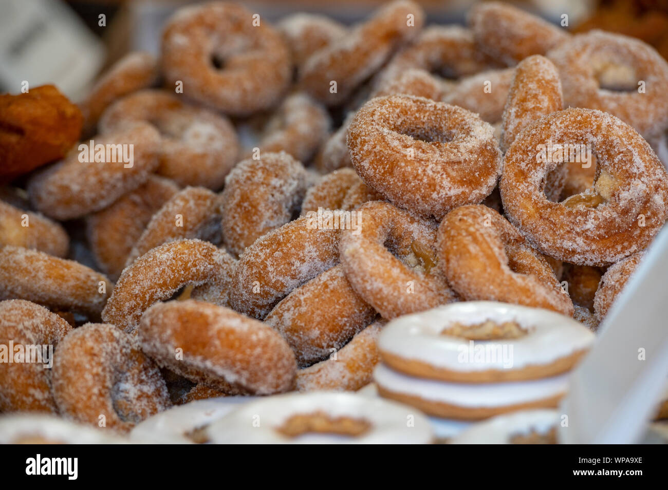 Traditional homemade donuts from Spain Stock Photo - Alamy
