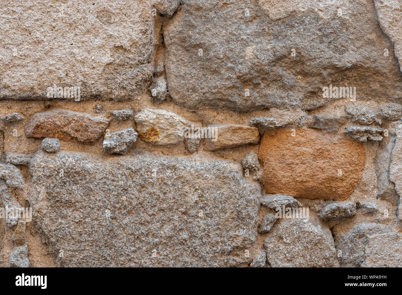 Natural stone wall texture for background Stock Photo - Alamy