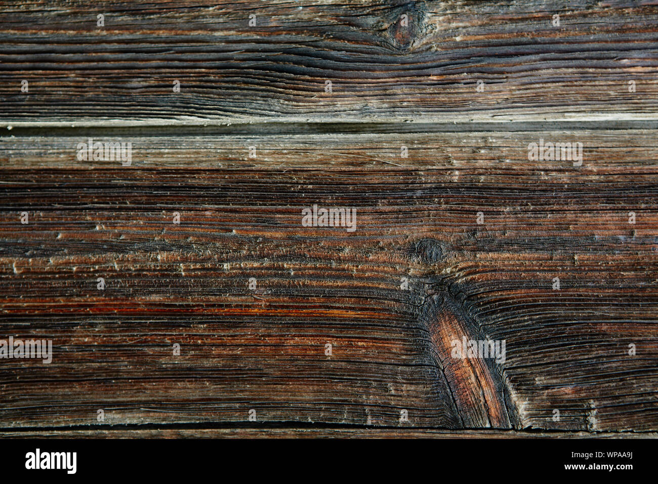 Old wooden boards brown color with natural texture Stock Photo - Alamy