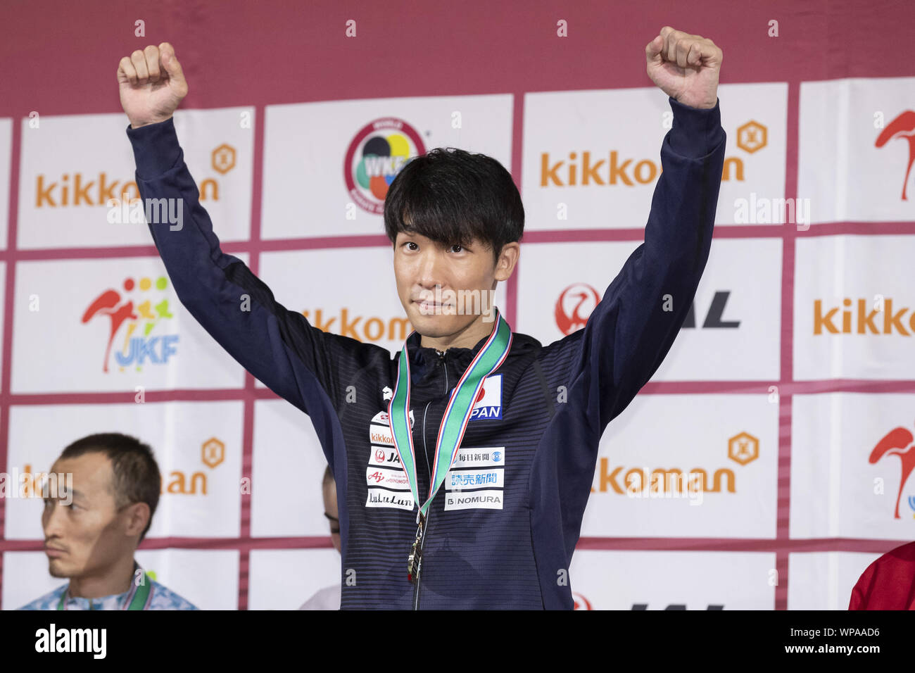Tokyo, Japan. 8th Sep, 2019. Hiroto Gomyo (Japan) gold medalist of the ...